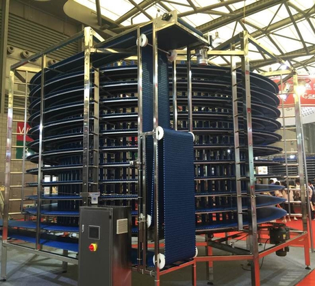 Spiral Cooler for Cooked Pre-Cooling with Refrigeration System from ...